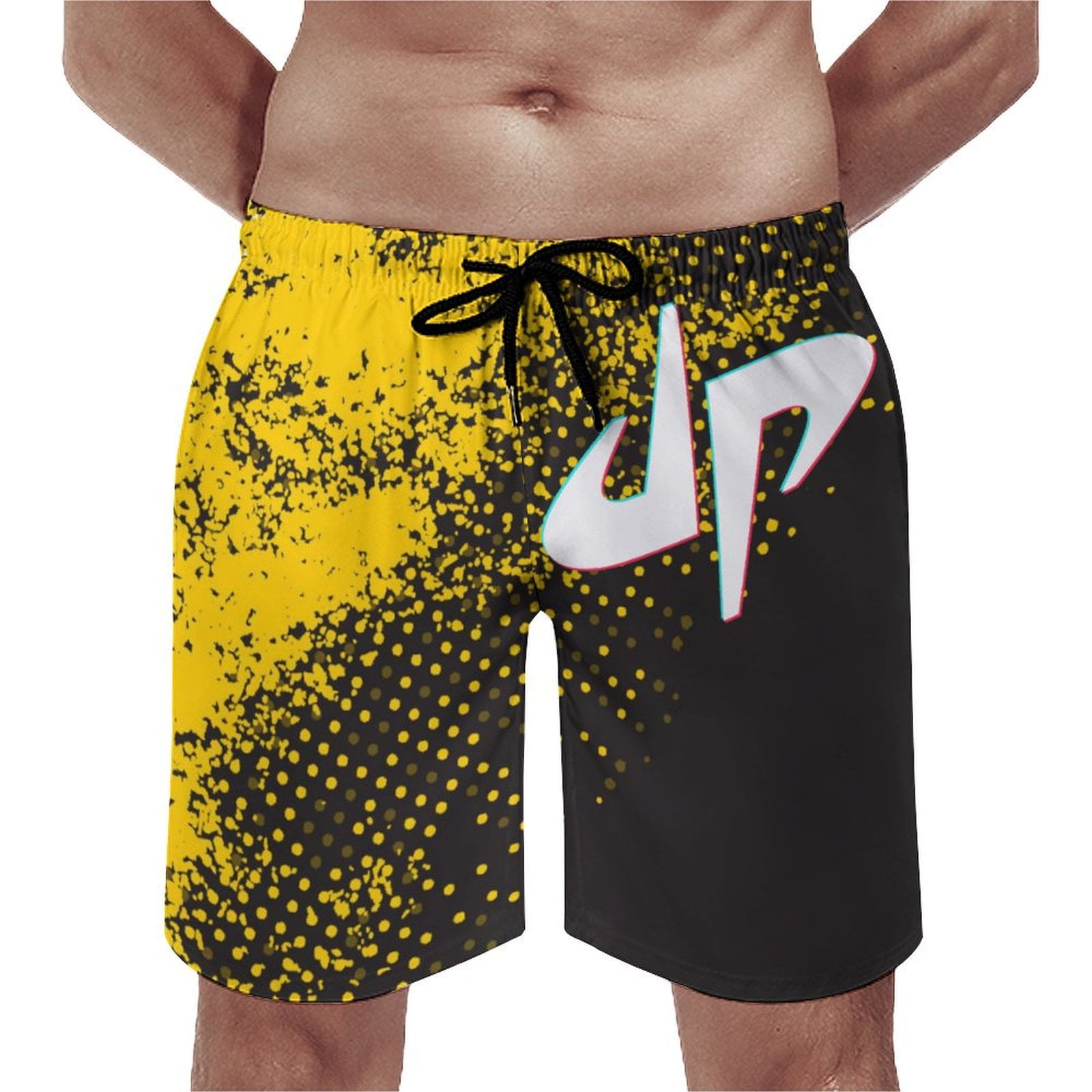 Dude Perfect Swim Trunk, Men's Quick Dry Board Shorts, Swim Shorts with ...