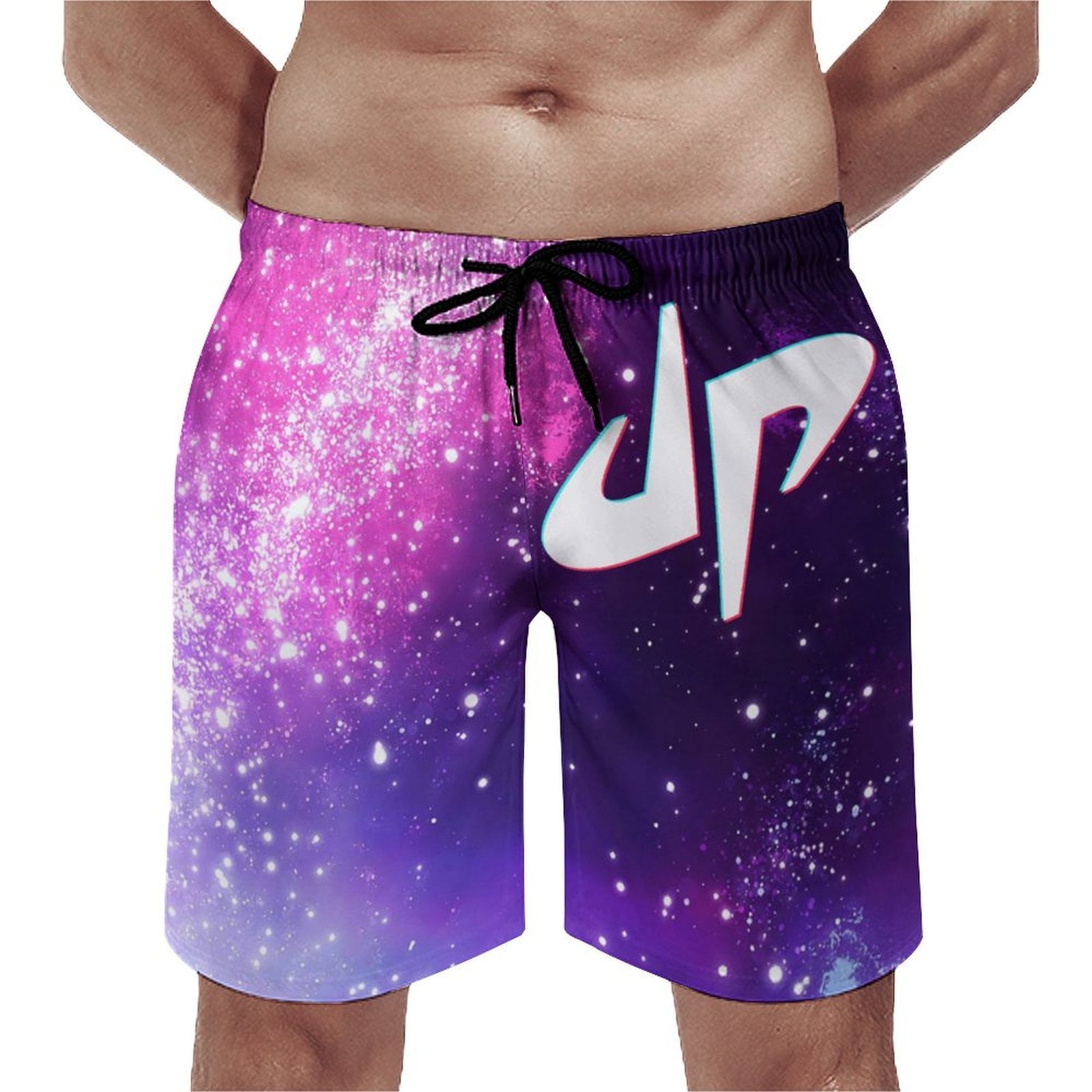 Dude Perfect Swim Trunk, Men's Quick Dry Board Shorts, Swim Shorts with ...