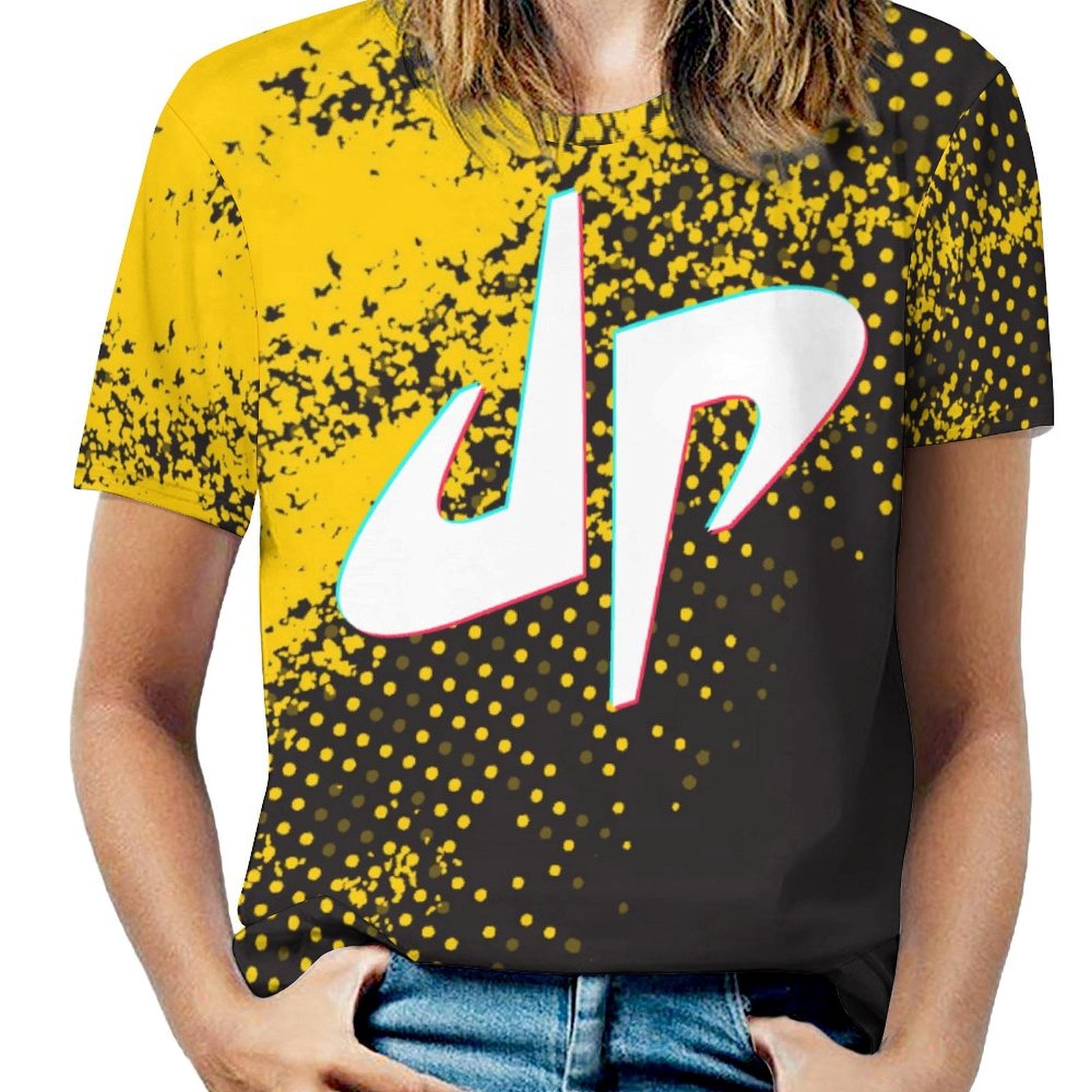 Dude Perfect T-Shirts for Women, Fasion Oversize Short Sleeve Shirts ...