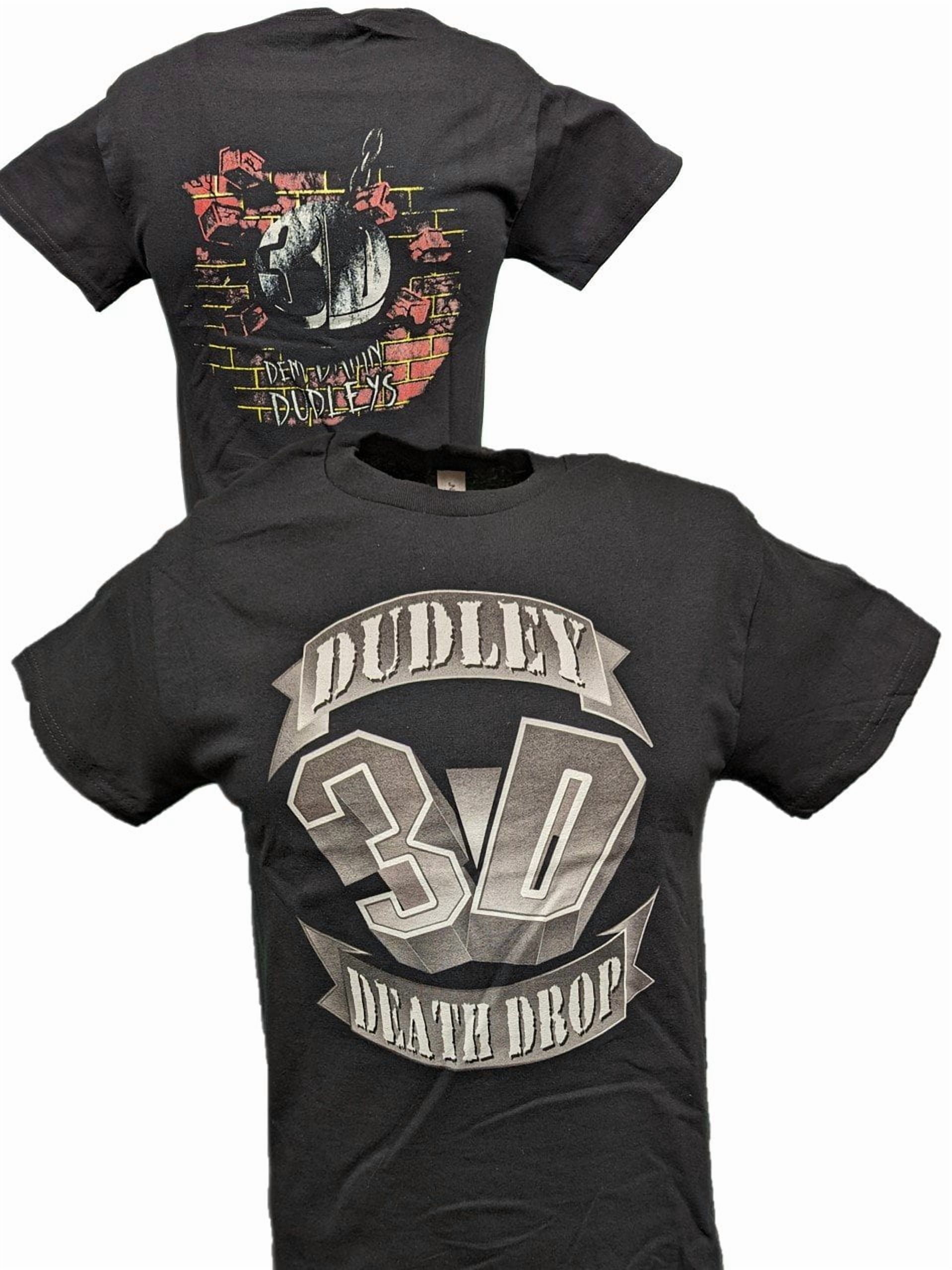 Dudley Boys Bubba Ray D-Von 3D Death Drop Mens T-shirt - Walmart.com