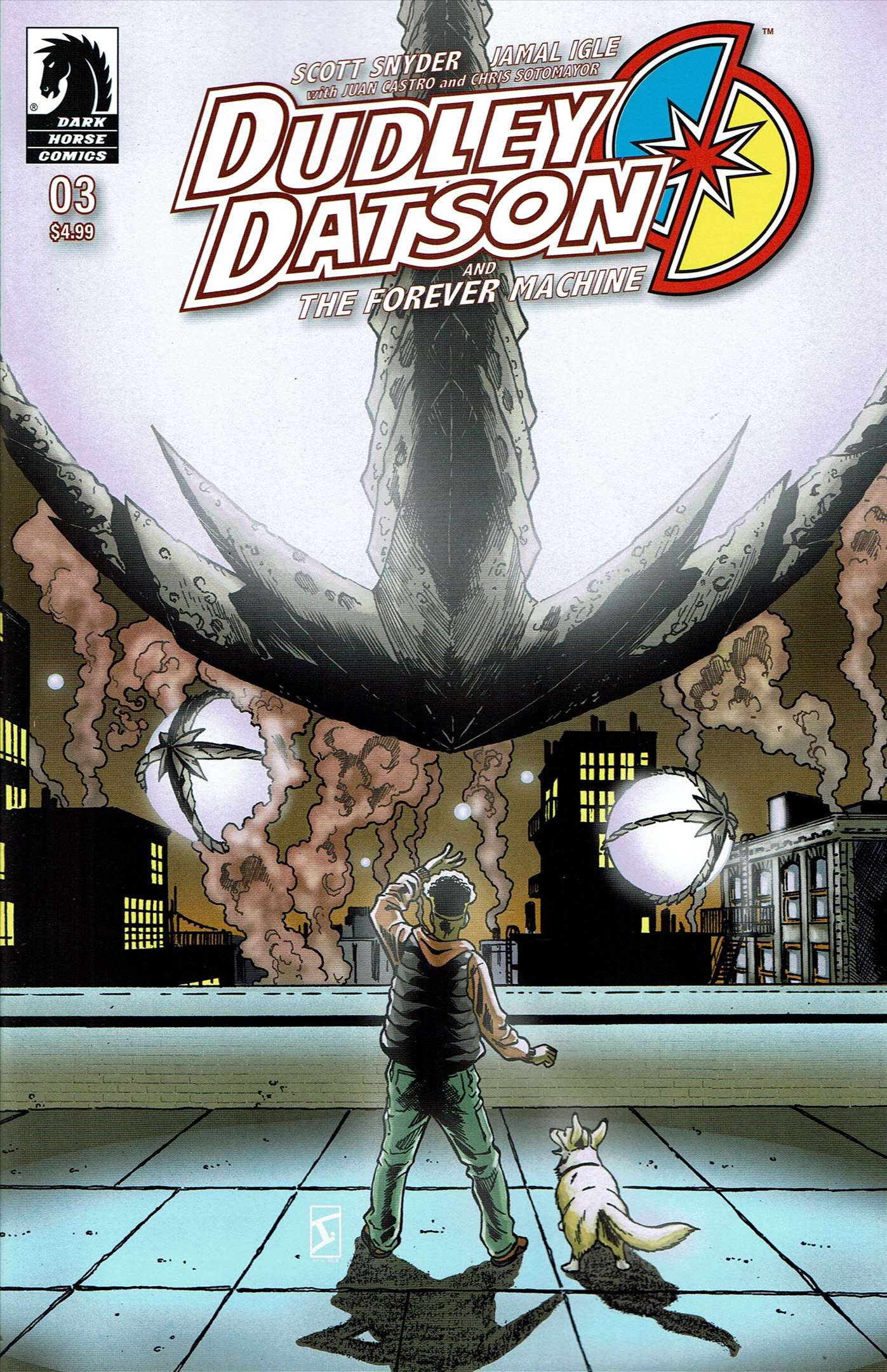 Dudley Datson and the Forever Machine #3A VF ; Dark Horse Comic Book ...