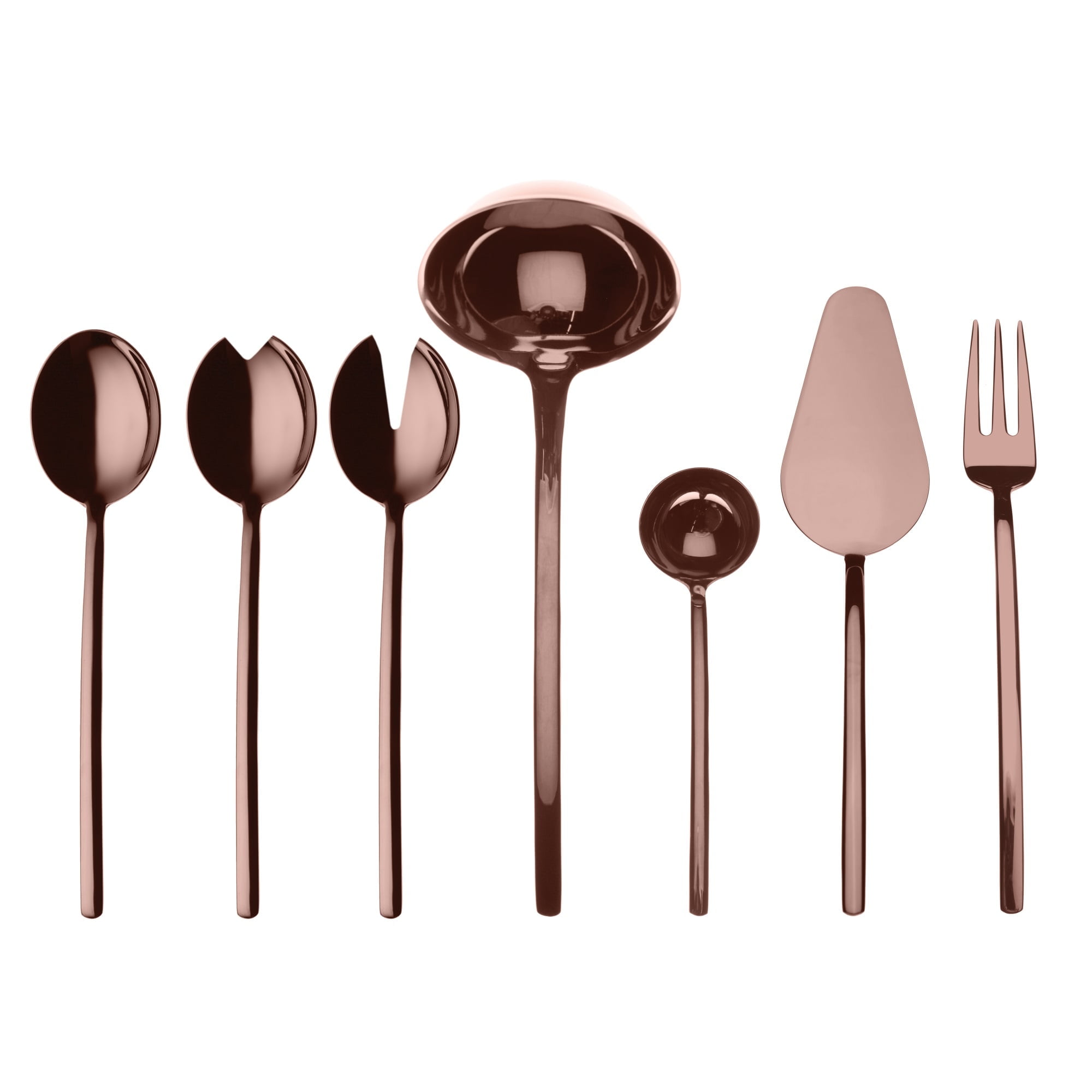 Due Bronze Serving Set - 7 Pcs. - Walmart.com