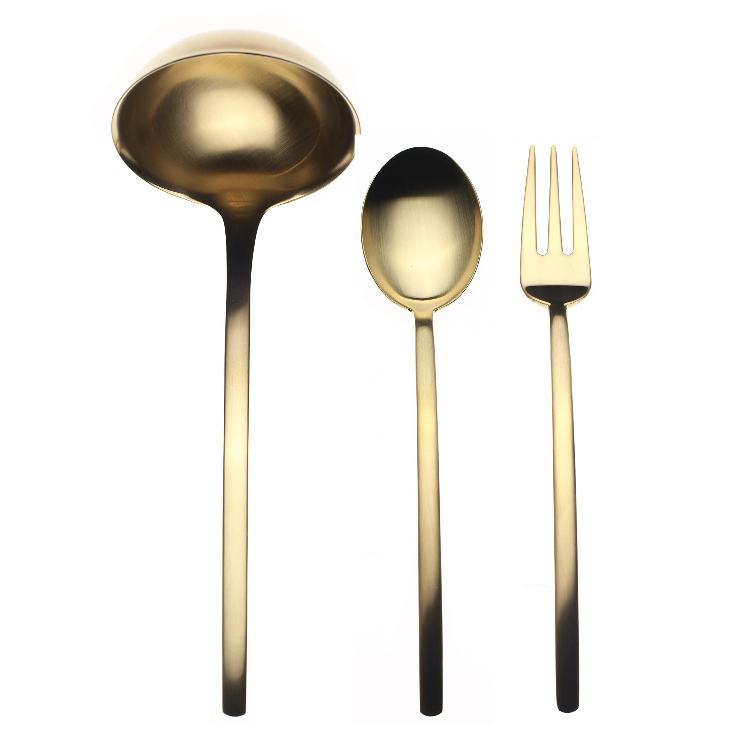 Mepra 3-Piece Due Ice Oro Serving Set - Walmart.com