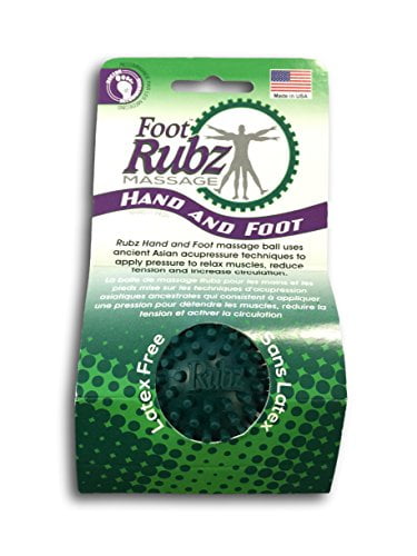 Due North Foot Rubz Foot Hand & Back Massage Ball, Relief from Plantar ...