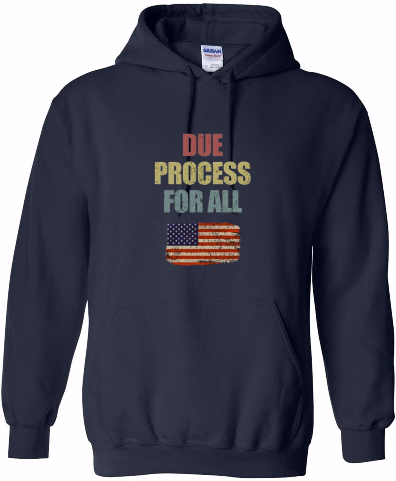 Due Process For All Justice Law Legal Rights Equality Graphic Pullover ...