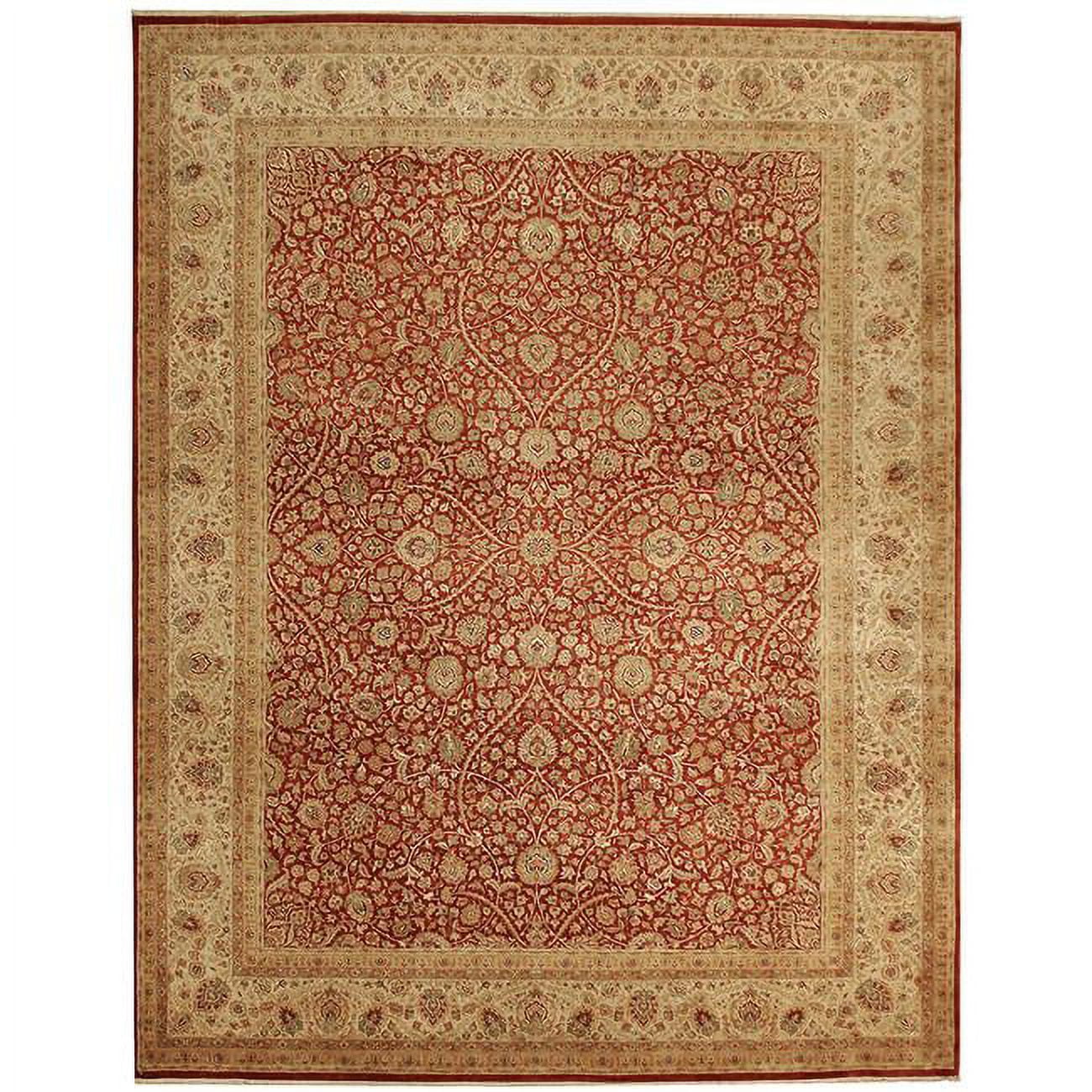 Due Process Stable Trading Kalasha Meshed Rust & Saffron Area Rug, 8 x ...