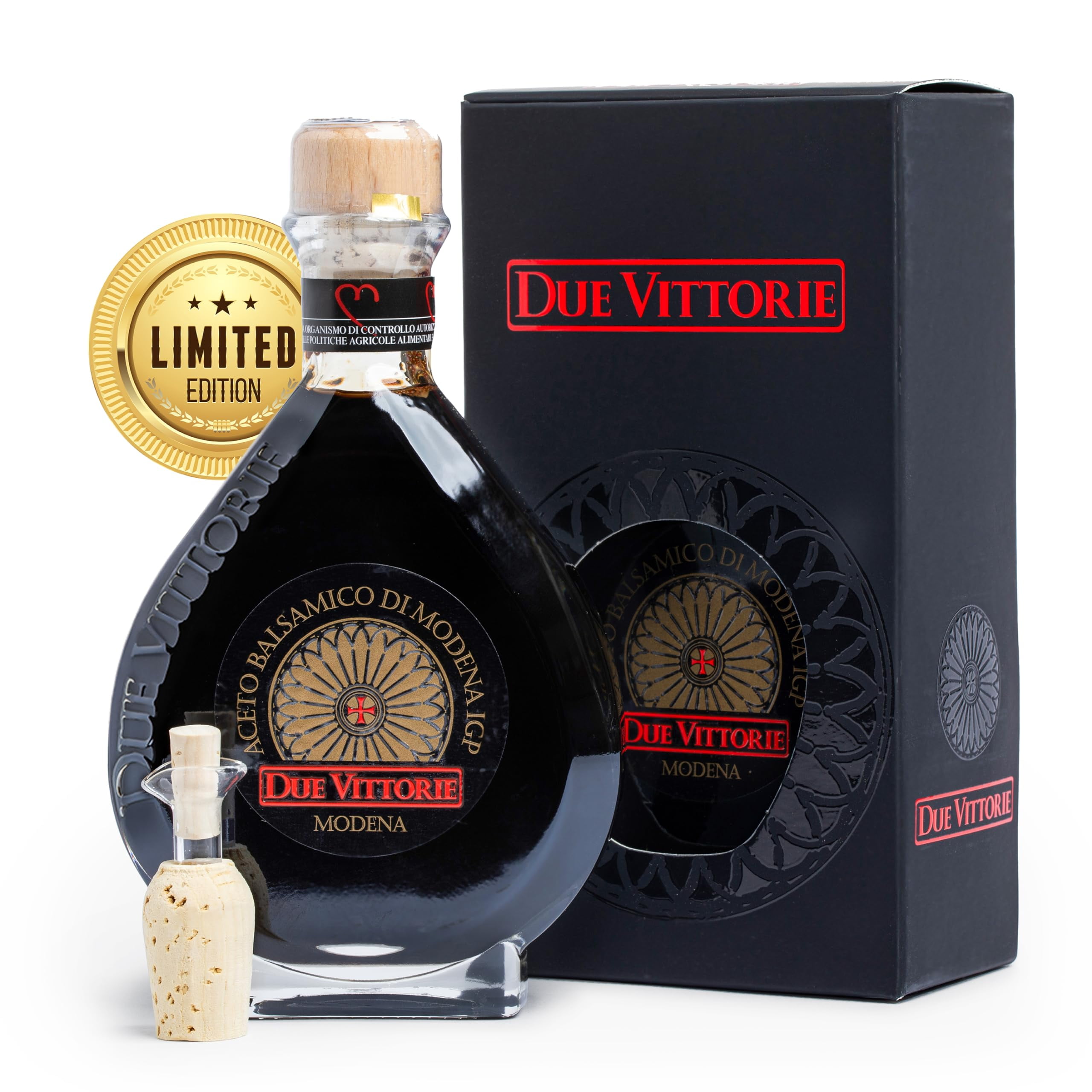 Due Vittorie Limited Edition Oro Gold Balsamic Vinegar Gift Set with ...