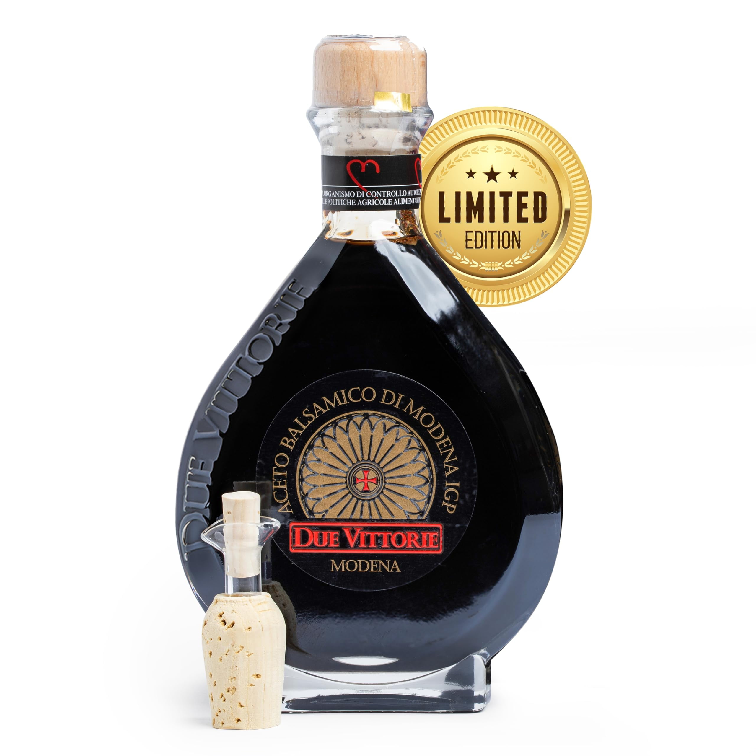 Due Vittorie Oro Gold Barrel Aged Balsamic Vinegar of Modena IGP ...