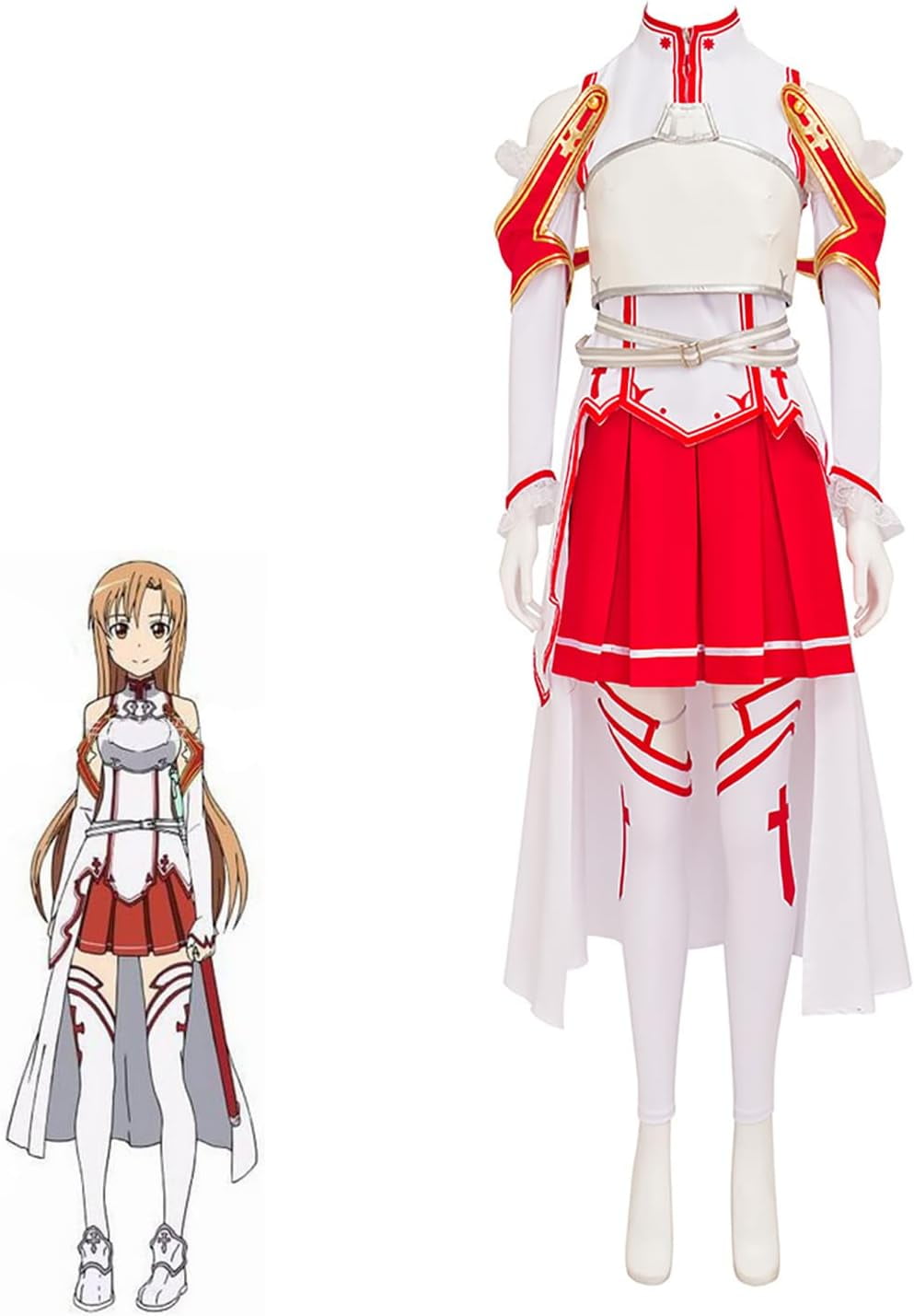 Duel-Worthy Style Yuuki Asuna Battle Suit Asuna’s Signature Armor ...