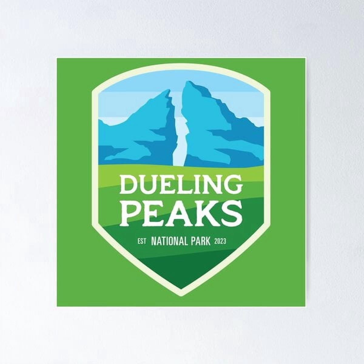 Dueling Peaks National Park Poster, Poster Home Decor, Poster Only ...