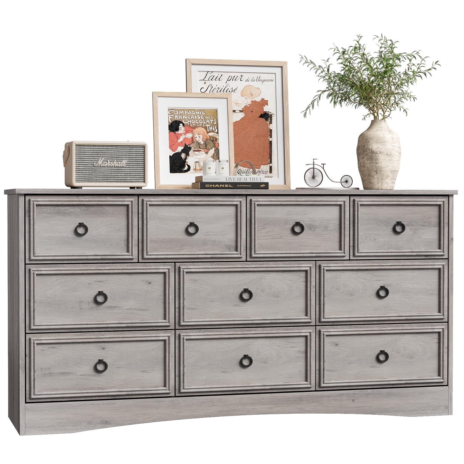 Duerer Modern Drawer Dresser for Bedroom, Living Room, Hallway, Dresser ...