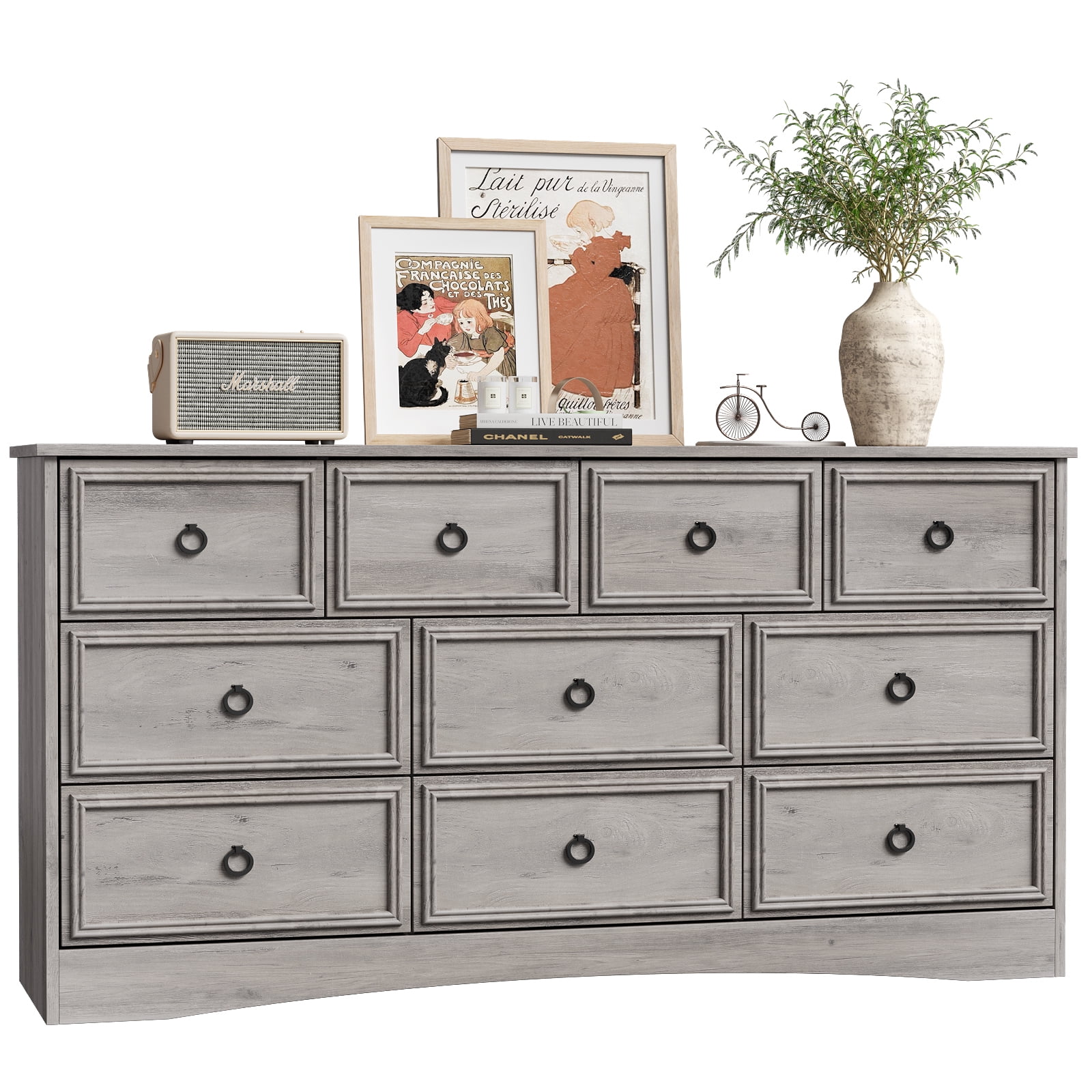 Duerer Modern Drawer Dresser for Bedroom, Living Room, Hallway, Dresser ...