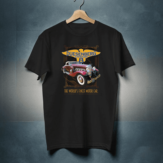 Duesenberg Shirt - Duesenberg Motors Company - Defunct Car Brand - 100% ...