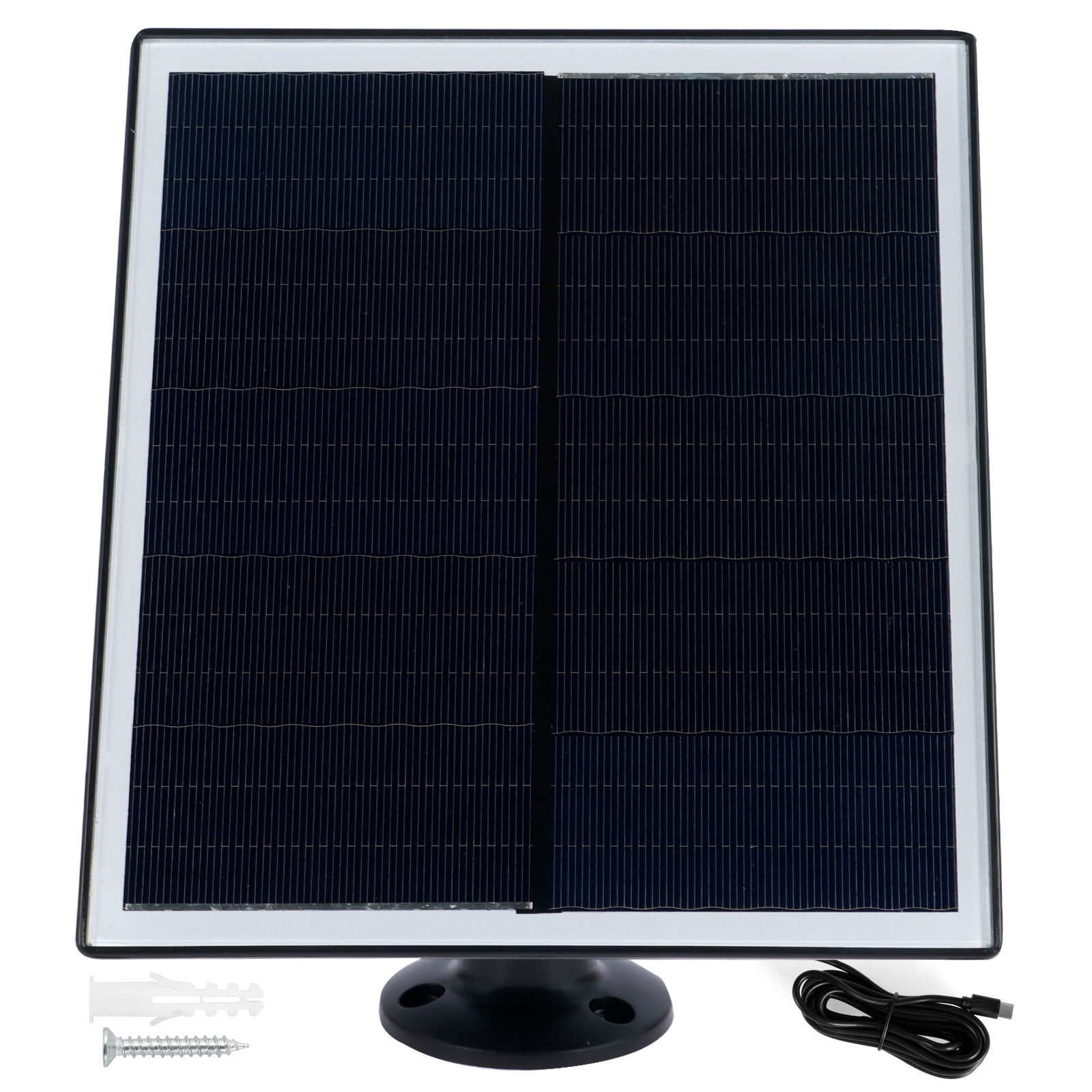 Solar Cell Duety 6W Solar Panel 5V IP66 Waterproof Security Camera Solar Panel Charger With 360 ...