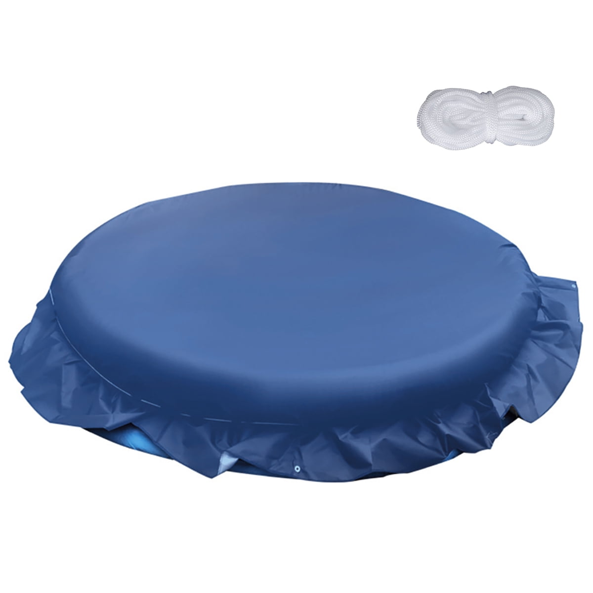Duety Blue Pool Cover, Rope Fixation Above Ground Pool Inflatable Pool ...