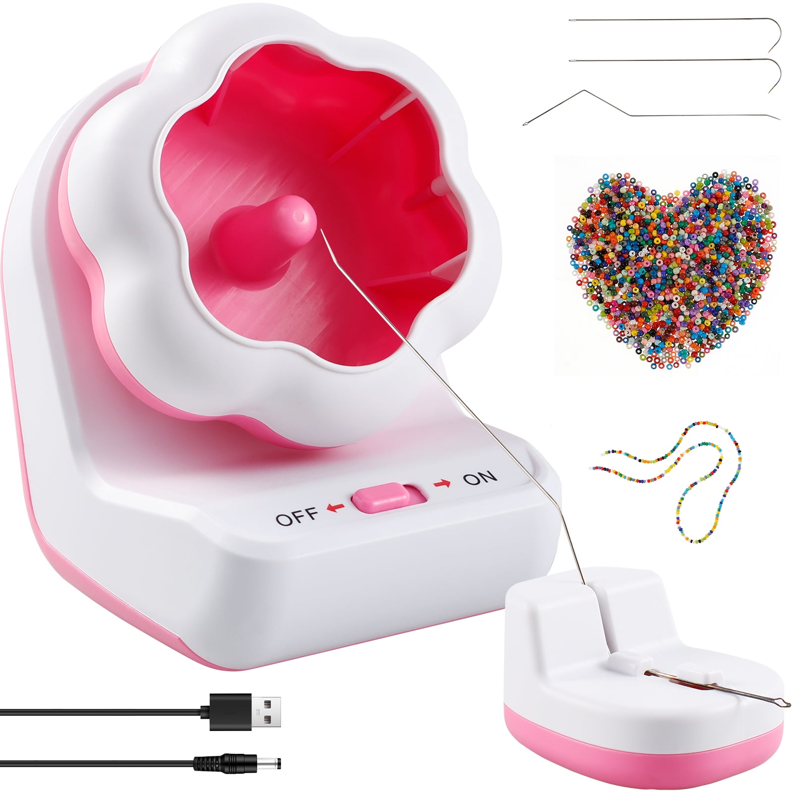 Duety Electric Bead Spinner with Base Automatically Clay Bead Spinner ...