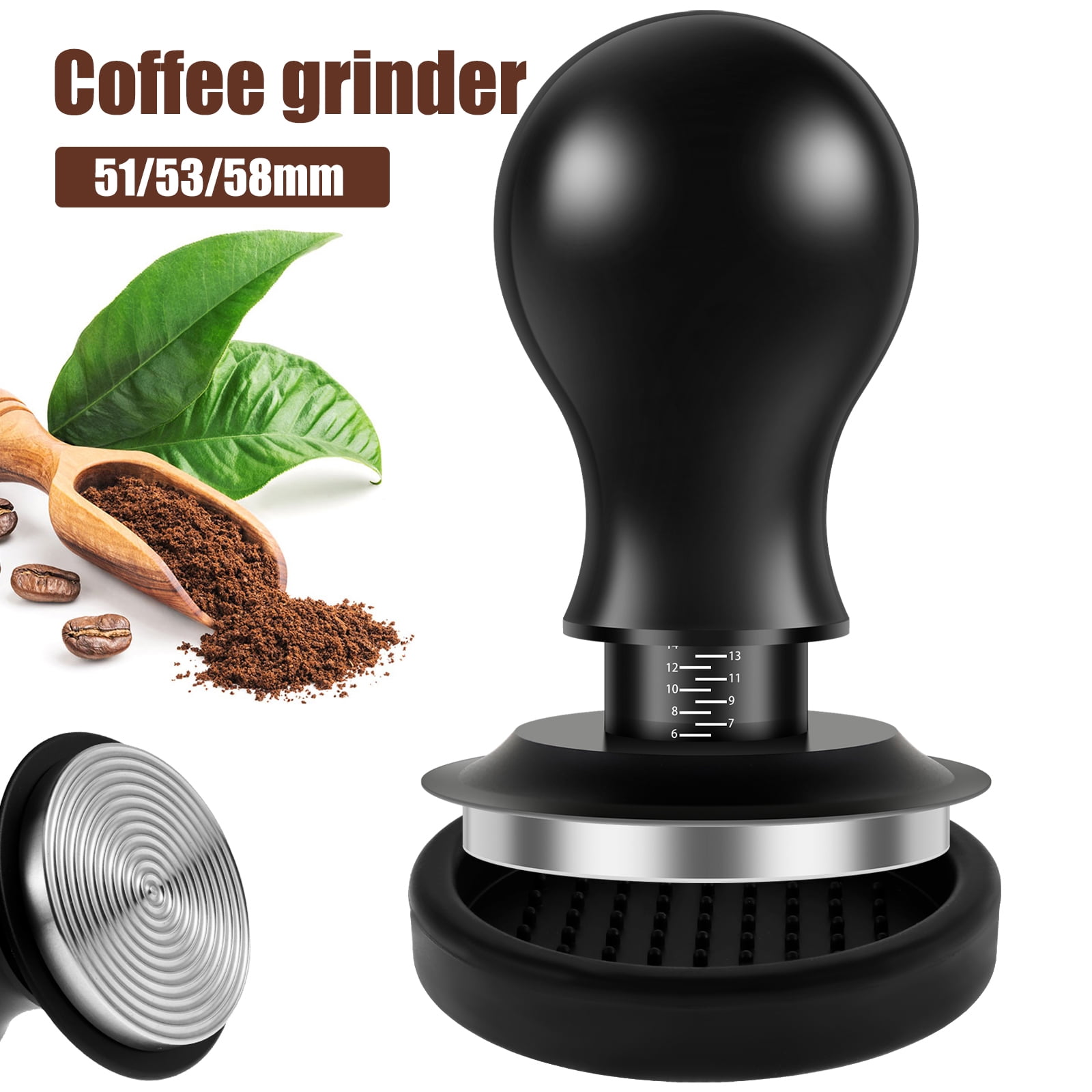 Duety Espresso Tamper Spring Loaded Coffee Tamper Calibrated Espresso ...