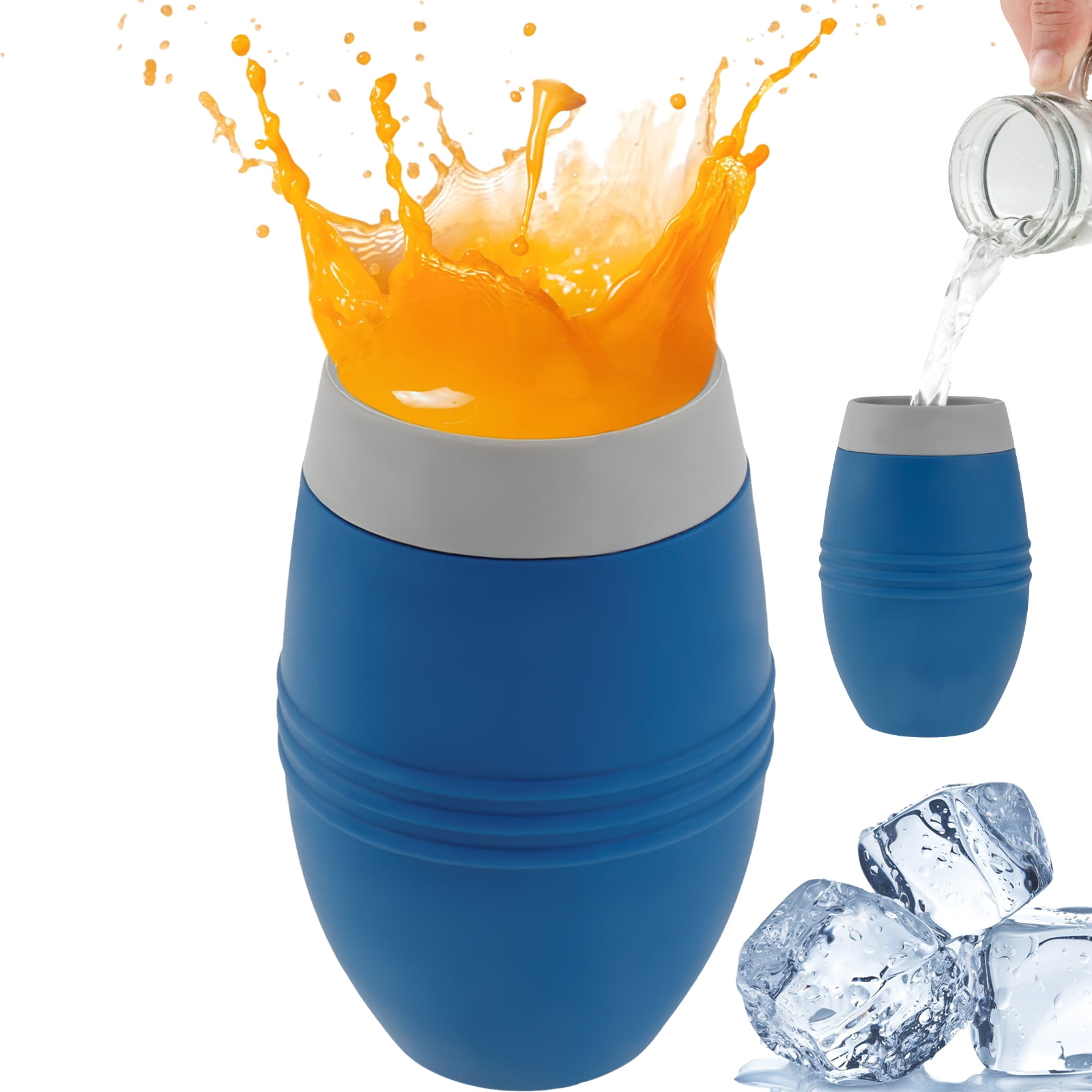 Duety Freeze Cooling Cups Quick Cooling Silicone Ice Cup Reusable ...