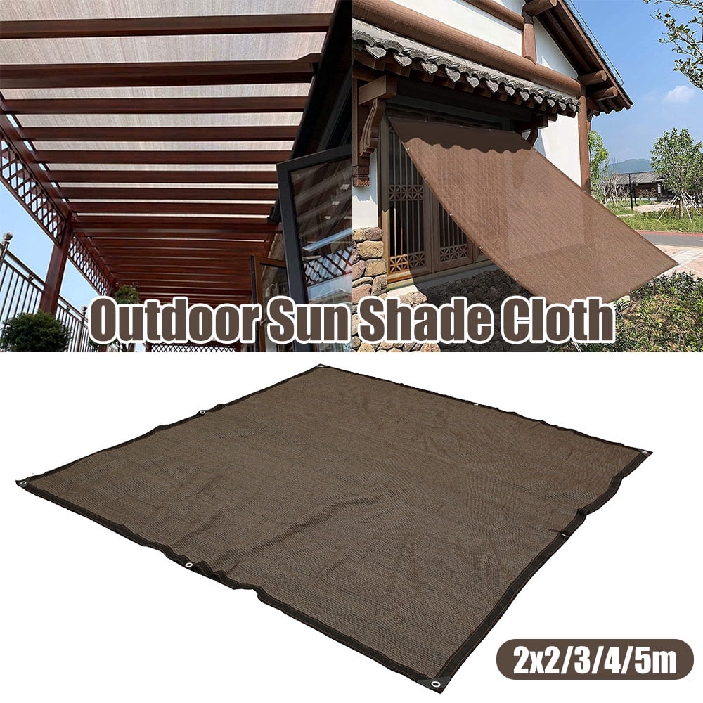 Duety Sunblock Shade Cloth, Brown Shade Net, Patio Awning, Garden Tent ...