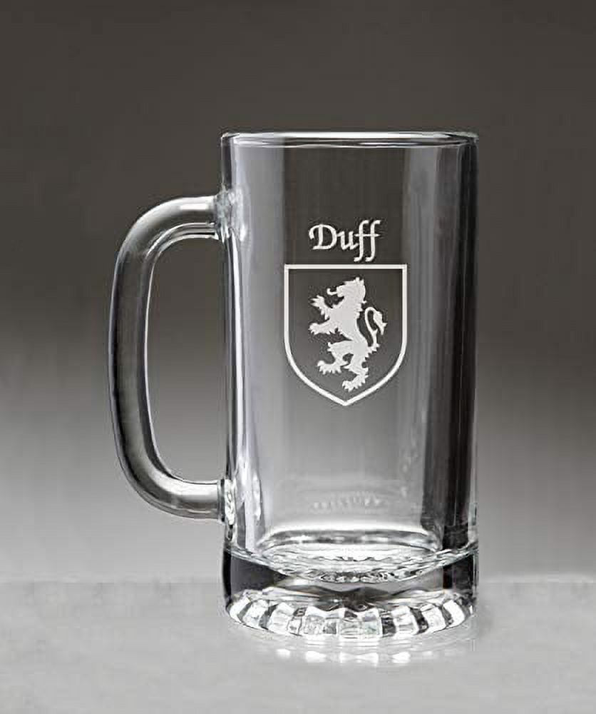 Duff Irish Coat of Arms Glass Beer Mug (Sand Etched) - Walmart.com