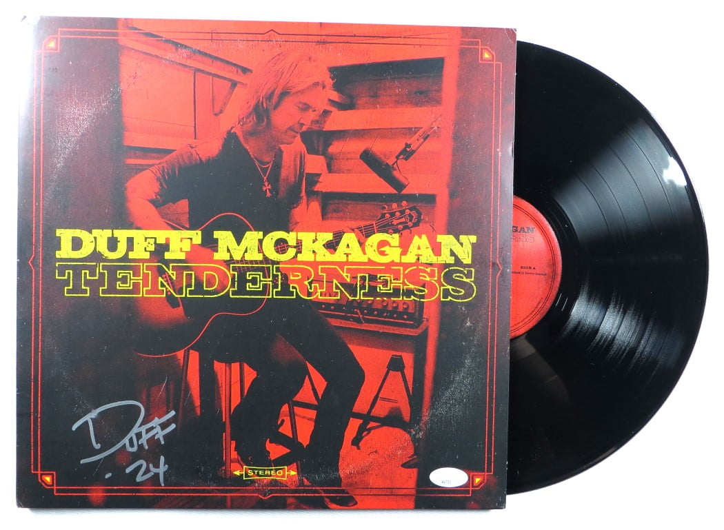 Duff McKagan Signed Autographed Record Album Cover Tenderness Guns N ...