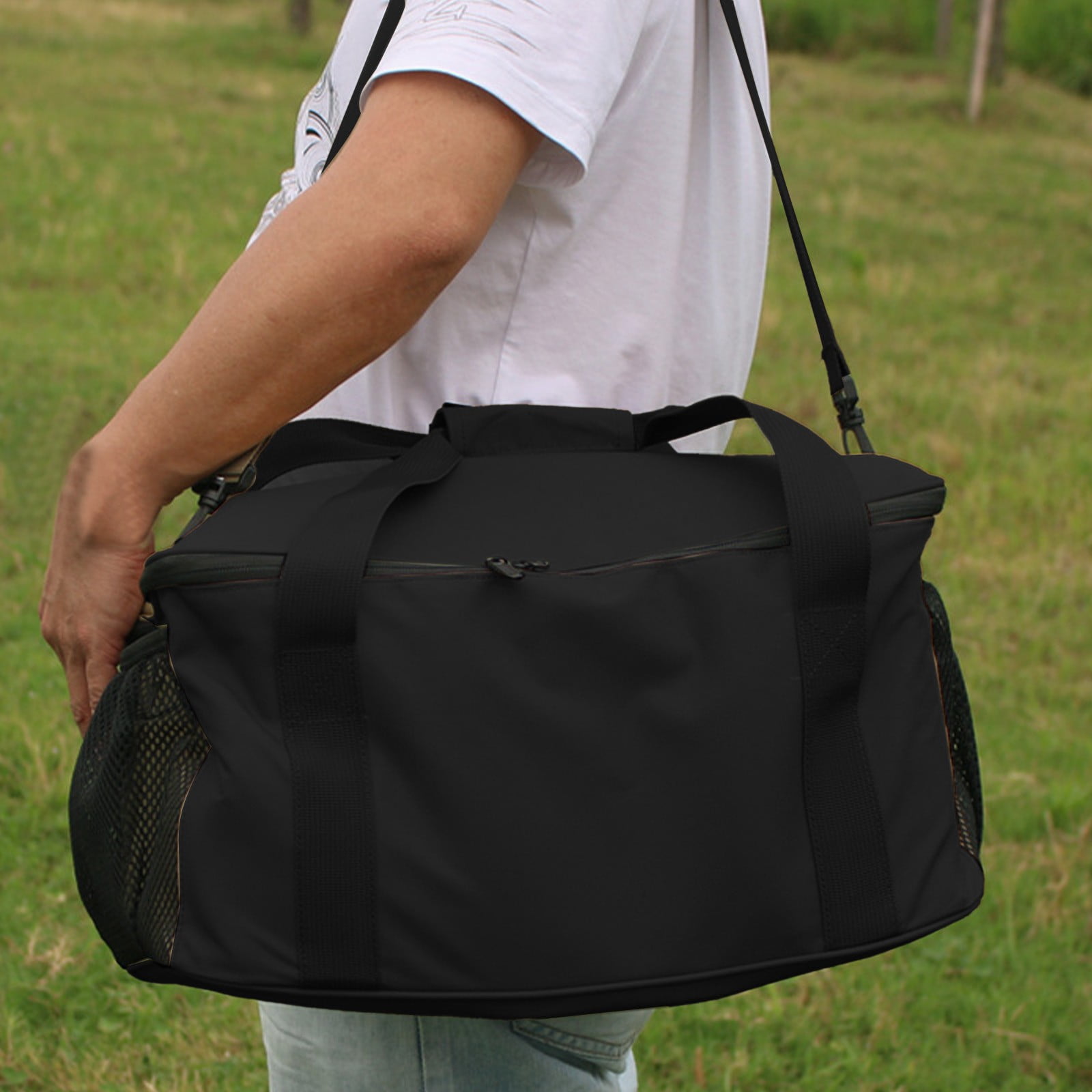 Duffel Bag Heavy-duty Large Outdoor Camping Storage Bag, Grill Carry ...