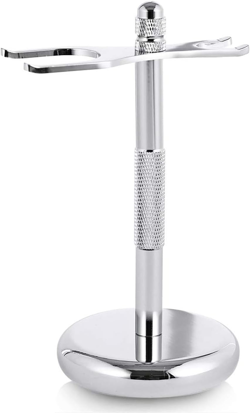 Safety Razor Stand,Shaving Brush Stand for Men,Extra Wide Openings,Fits ...