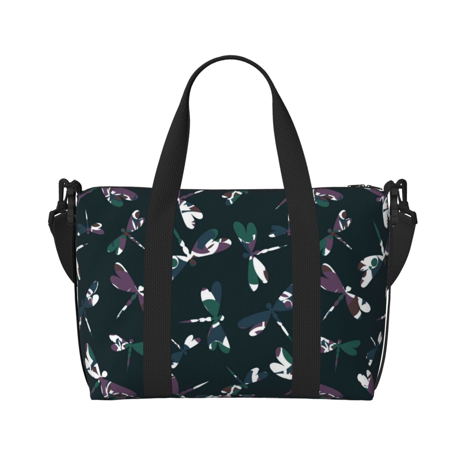 Duffle Bag for Travel Essentials - Camouflage Dragonfly Duffel Bag Gym ...