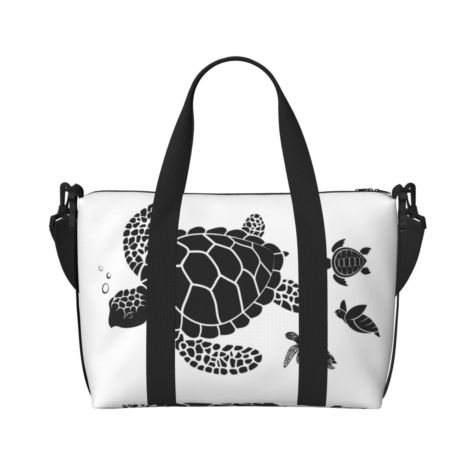 Duffle Bag for Travel Essentials - Family Of Sea Turtles Duffel Bag Gym ...