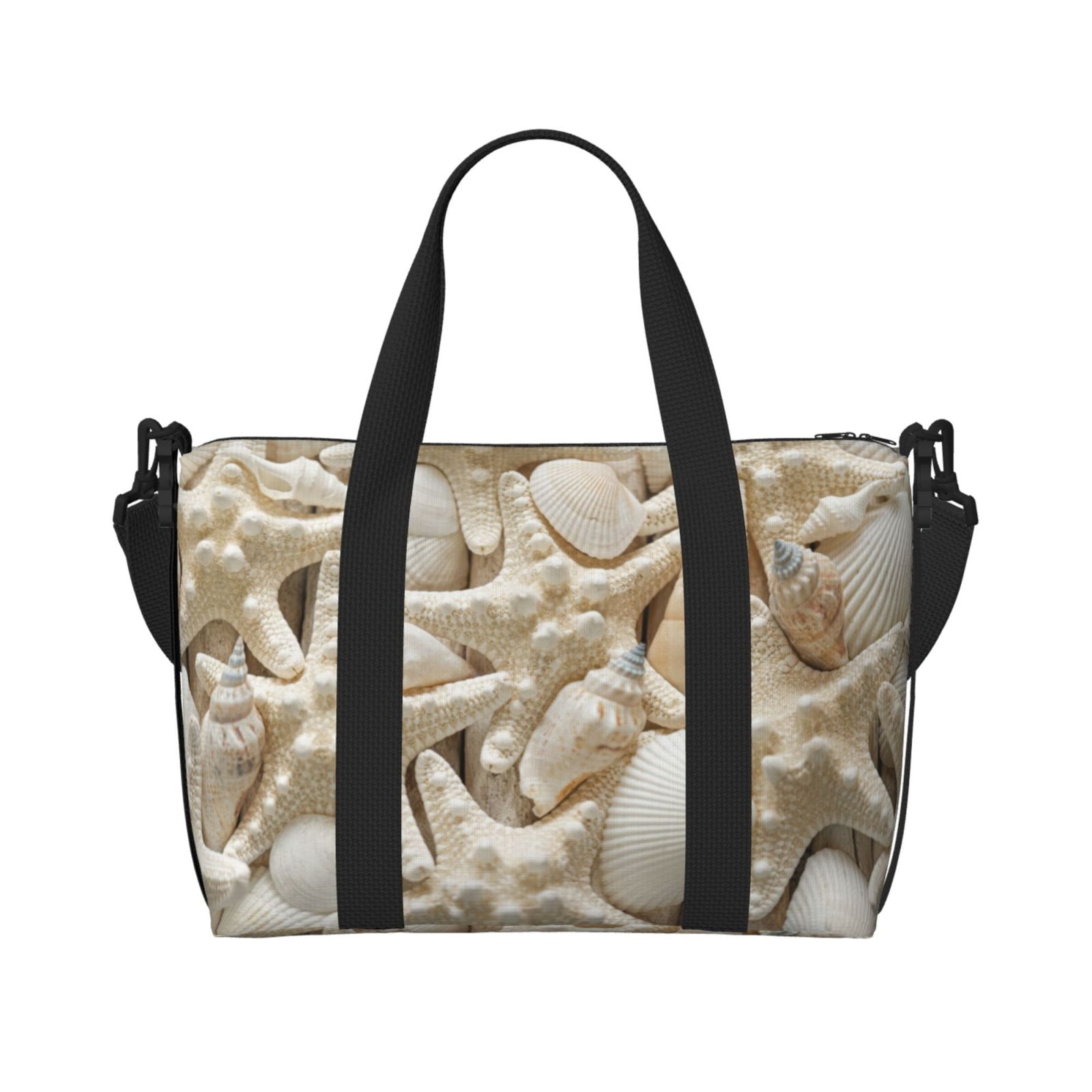 Duffle Bag for Travel Essentials - Starfish and Sea Shells Duffel Bag ...
