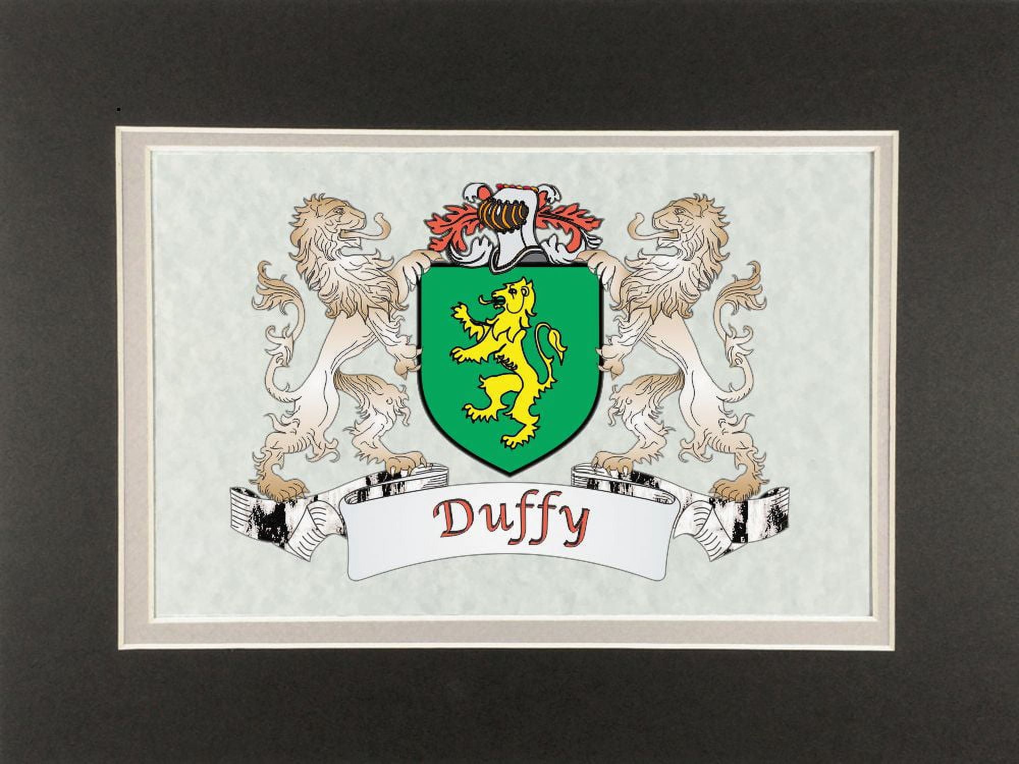 Duffy Irish Coat of Arms Print - Frameable 9" x 12" - Walmart.com