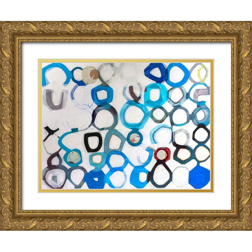 Duffy, Naomi Taitz 14x12 Gold Ornate Wood Framed with Double Matting ...