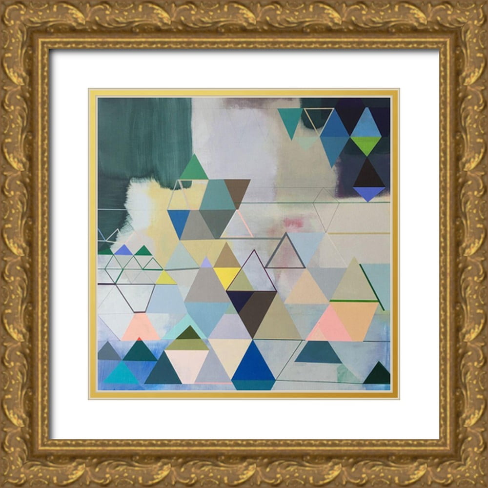 Duffy, Naomi Taitz 15x15 Gold Ornate Wood Framed with Double Matting ...