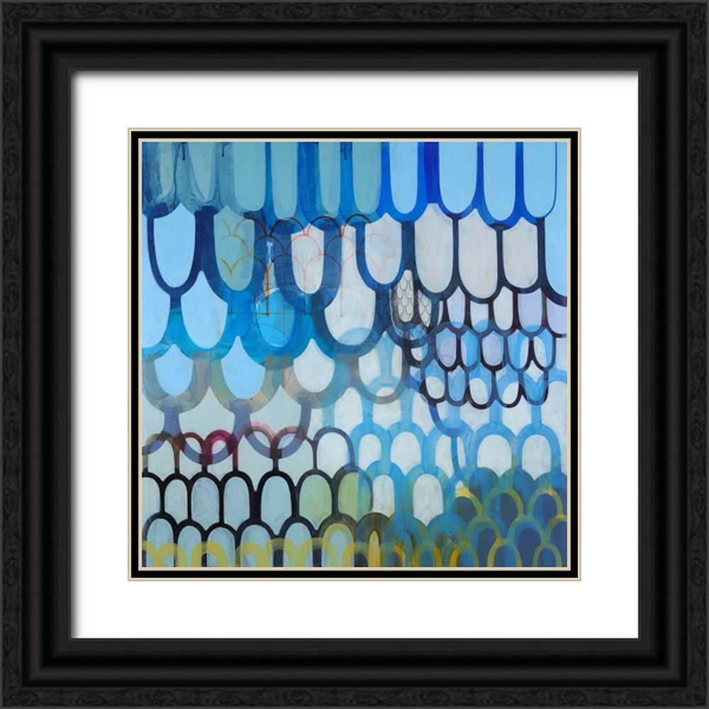 Duffy, Naomi Taitz 20x20 Black Ornate Wood Framed with Double Matting ...