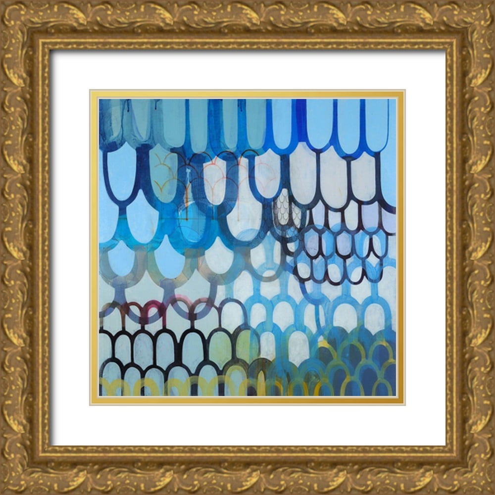 Duffy, Naomi Taitz 26x26 Gold Ornate Wood Framed with Double Matting ...