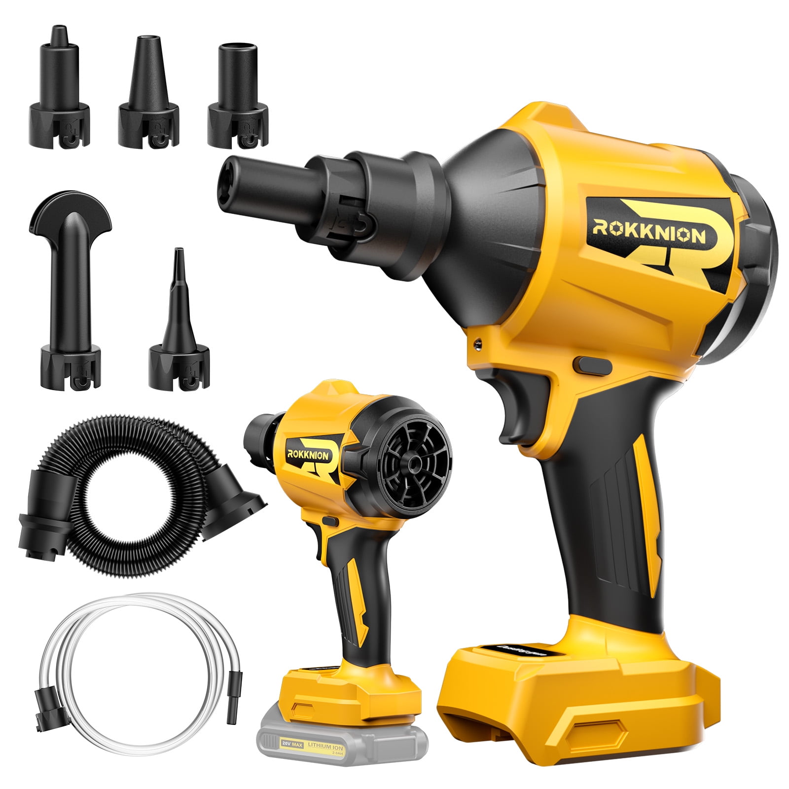 Dufuls Cordless Dust Blower Compatible Brushless Handheld Air Duster ...