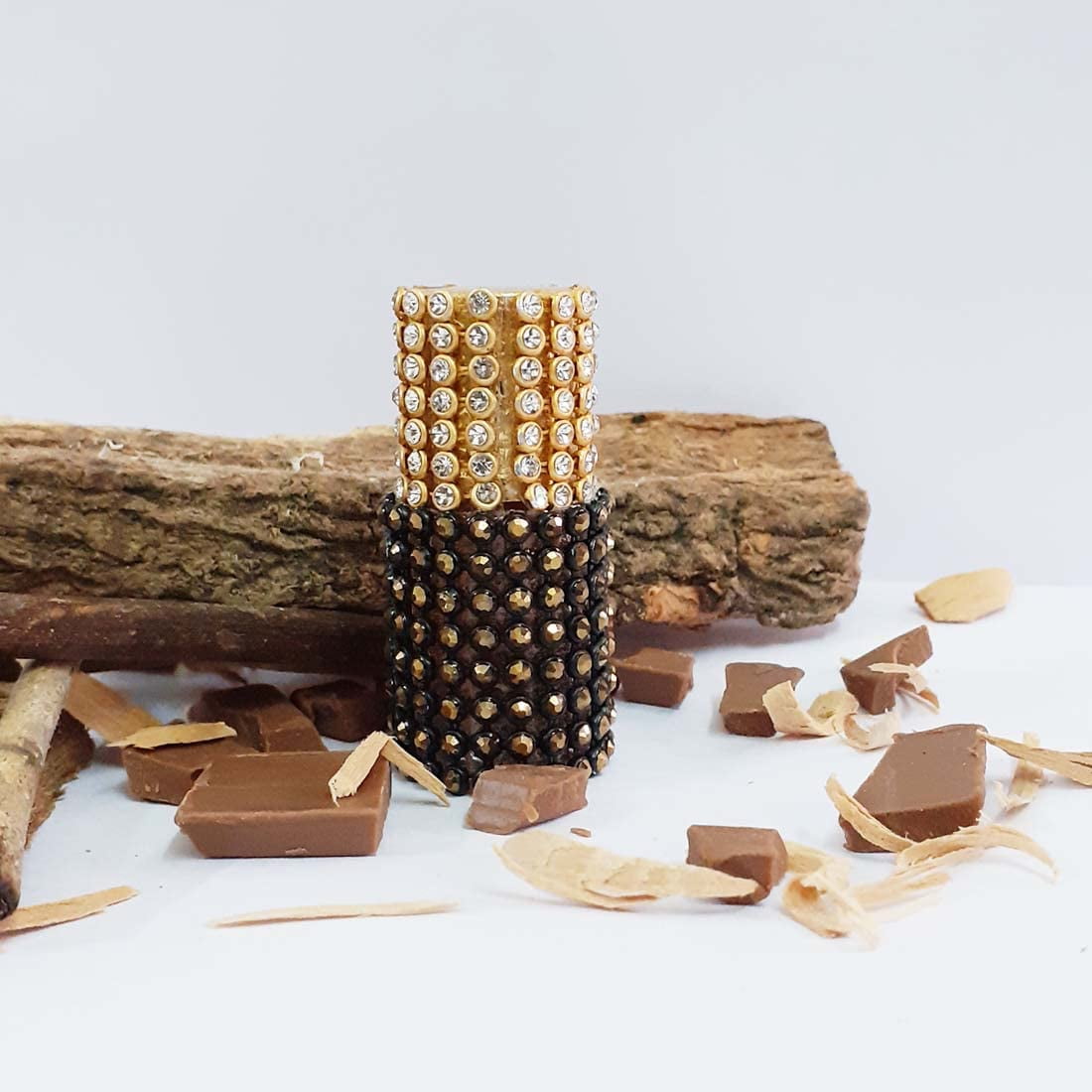 DugRaj Attar's Luxury Oudh Meetha Attar For Men & Women 3ml, 0.1 Fl.oz. | Handcrafted Itra ...