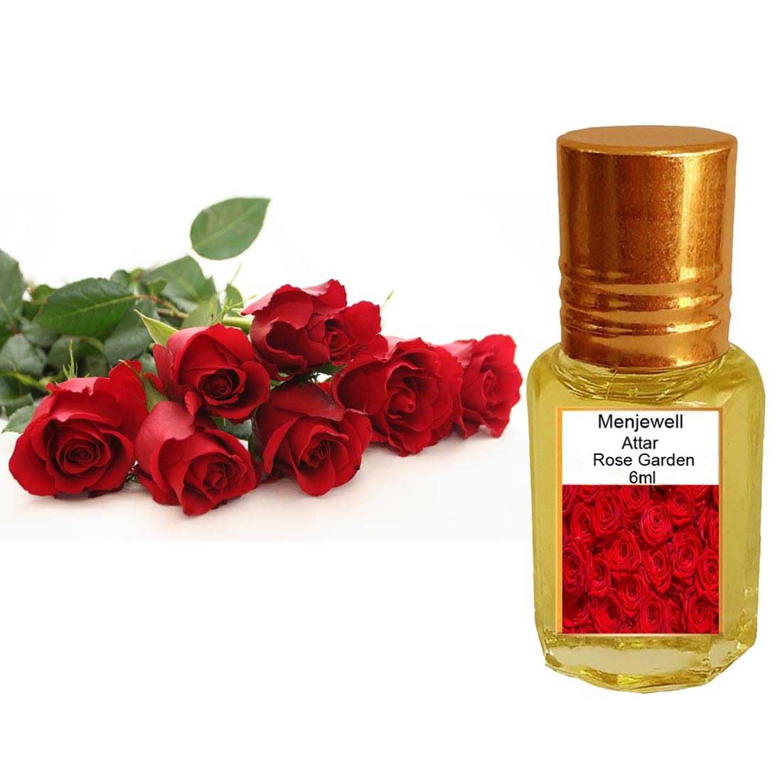 DugRaj Attar's Rose Garden Attar For Men & Women 6ml, 0.2 Fl.oz. | Non ...