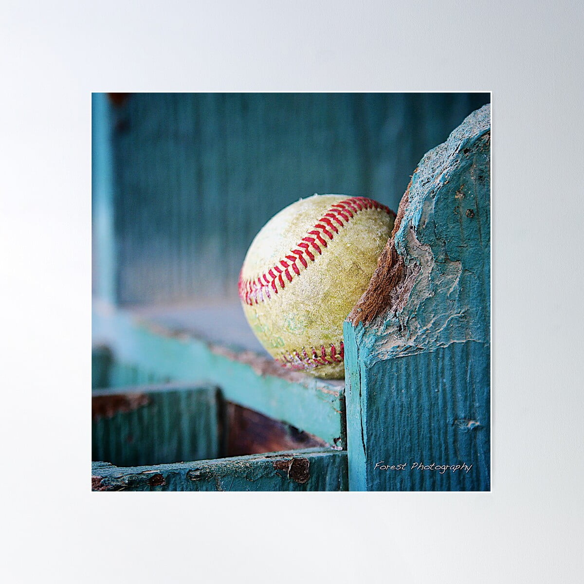 Dugout Blues Poster Wall Art, Modern Wall Decor For Living Room Bedroom ...