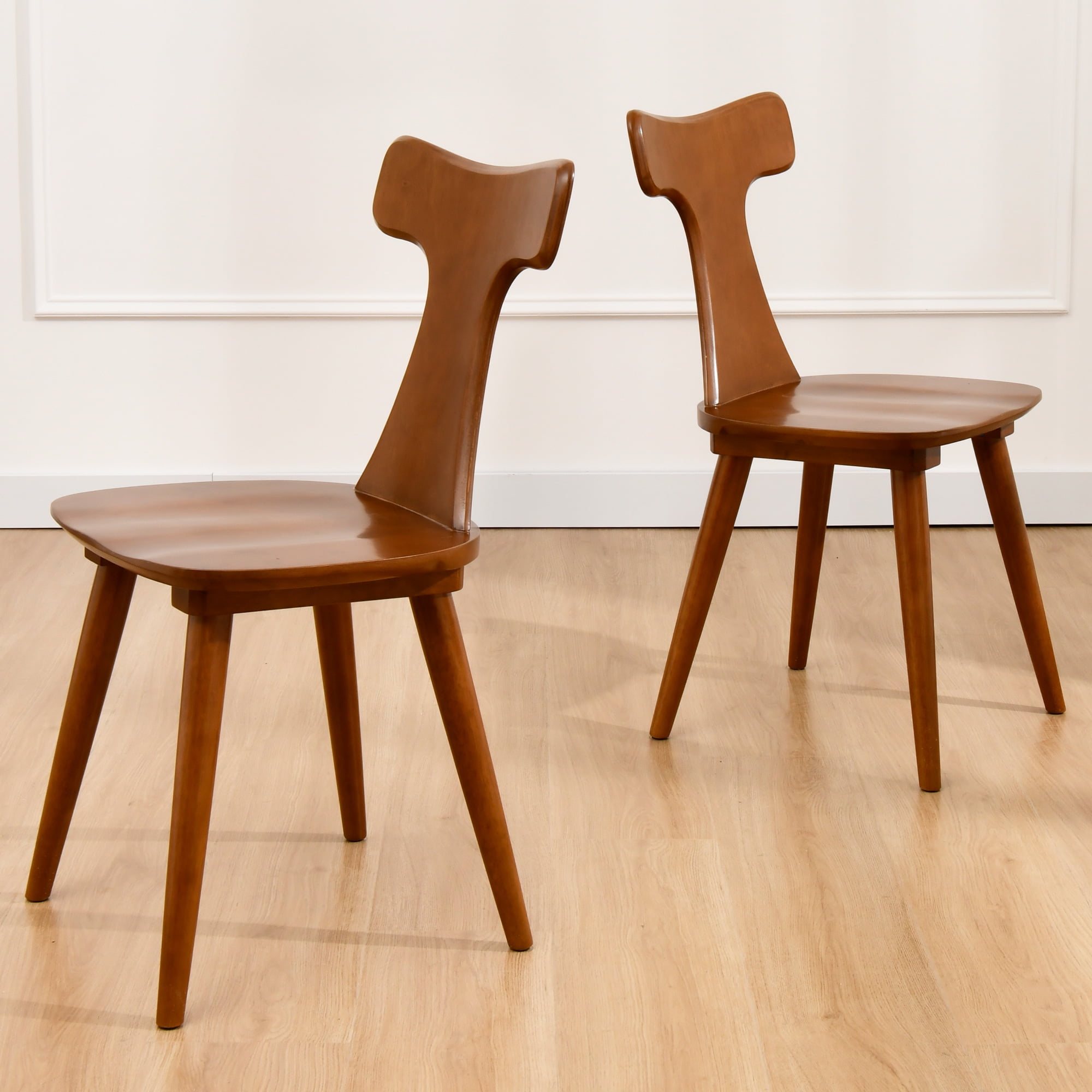 Duhome Dining Chairs Set of 2 Wood Dining Room Chair for Kitchen ...