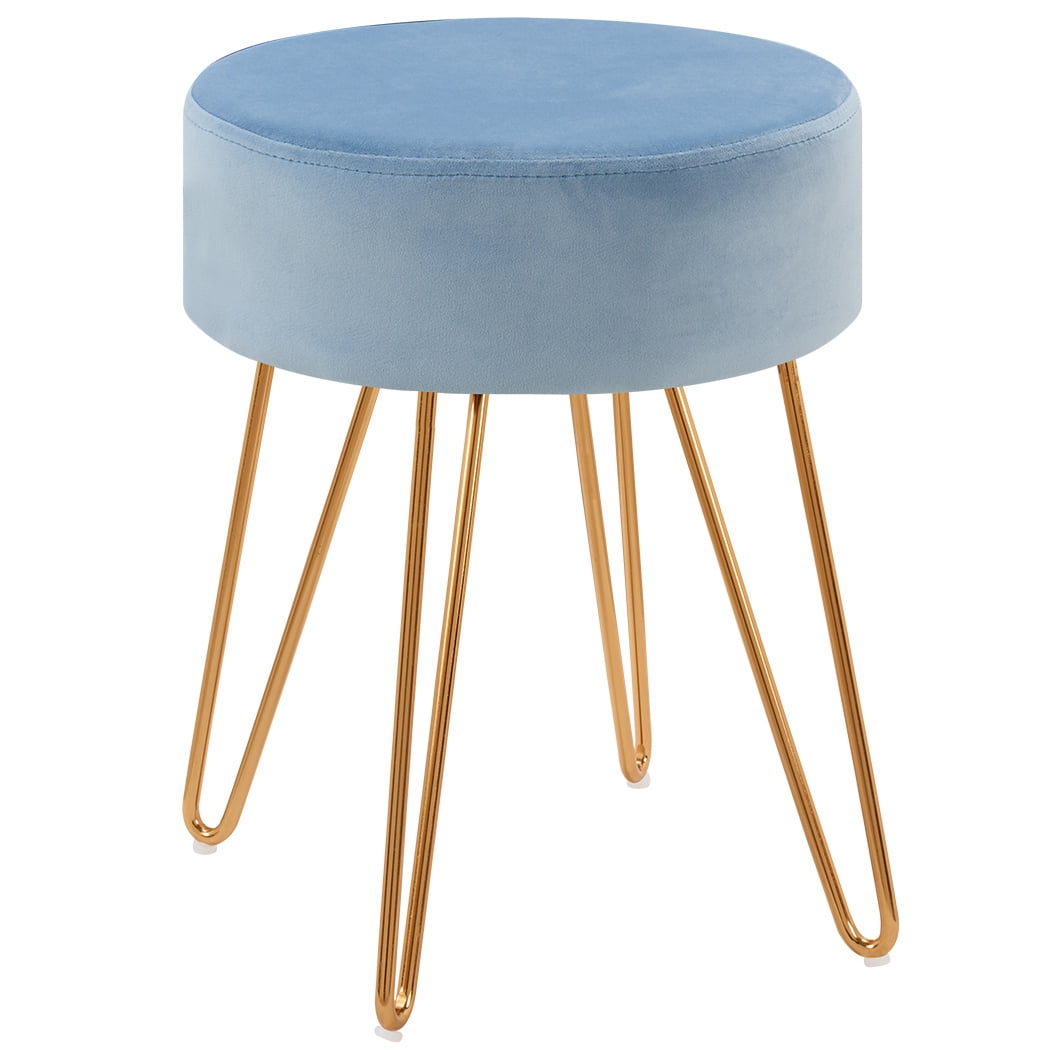 Duhome Elegant Lifestyle Modern Velvet Vanity Stool Table Set Light ...