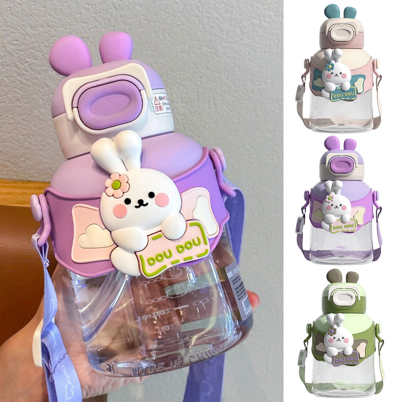 Duixinghas 1 Set 700ml Water Cup Good Sealing Leak-proof Large Capacity ...