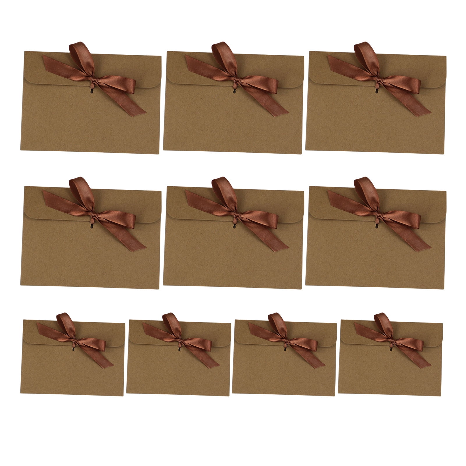 Duixinghas 10Pcs/Set Bow Tie Envelopes Ribbon with Bow Gift Paper ...