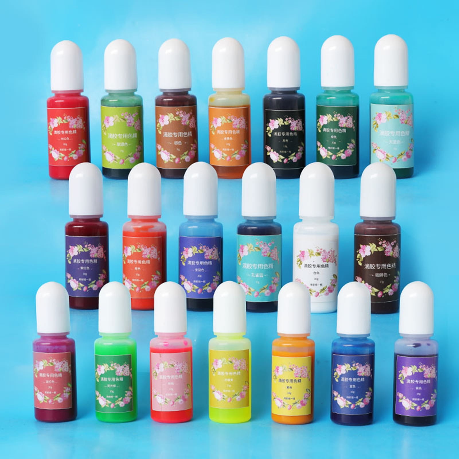 Duixinghas 10ml Resin Epoxy Colorant Highly Permeable Resin Art Paint ...