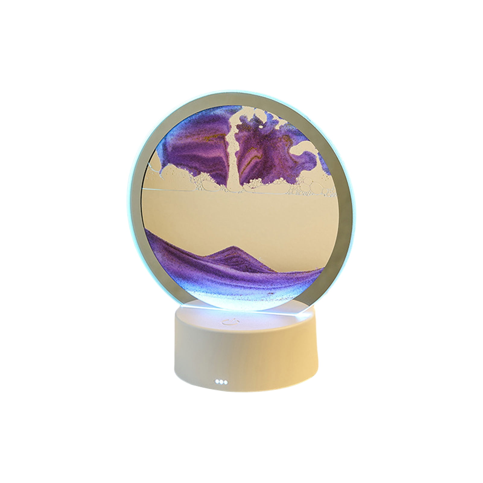 Duixinghas 3d Sand Art Lamp Hourglass Ornament 3d Moving Sand Art Frame ...