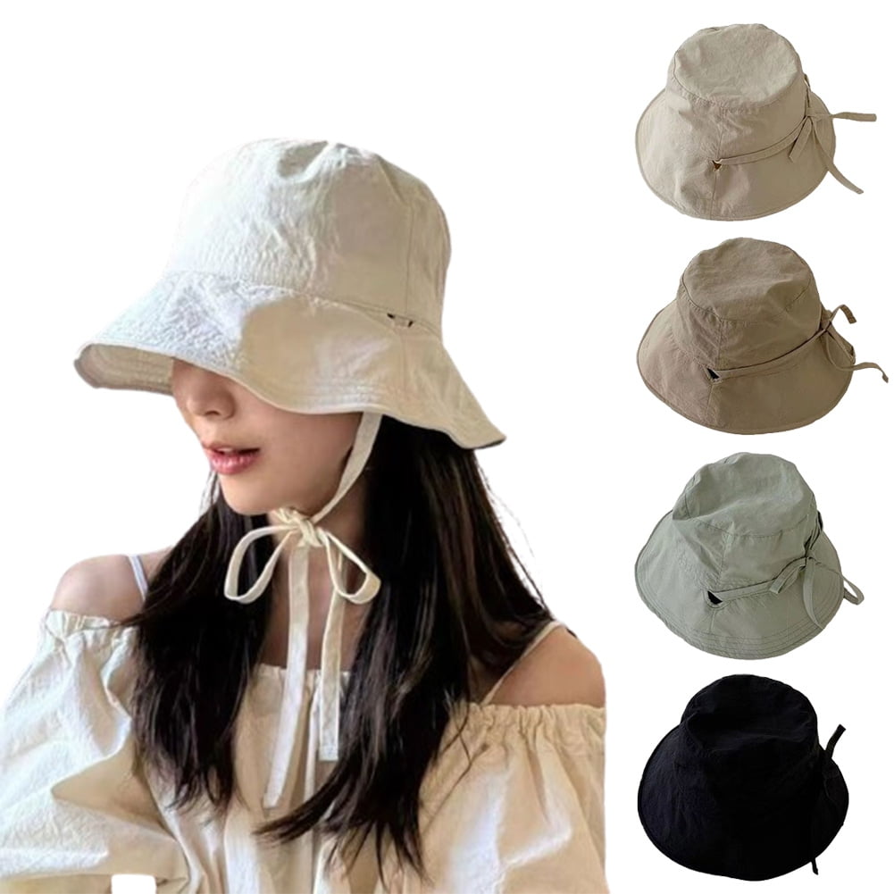 Duixinghas Bucket Hat Women Fisherman Hat, Wide Brim UV Protection Sun ...