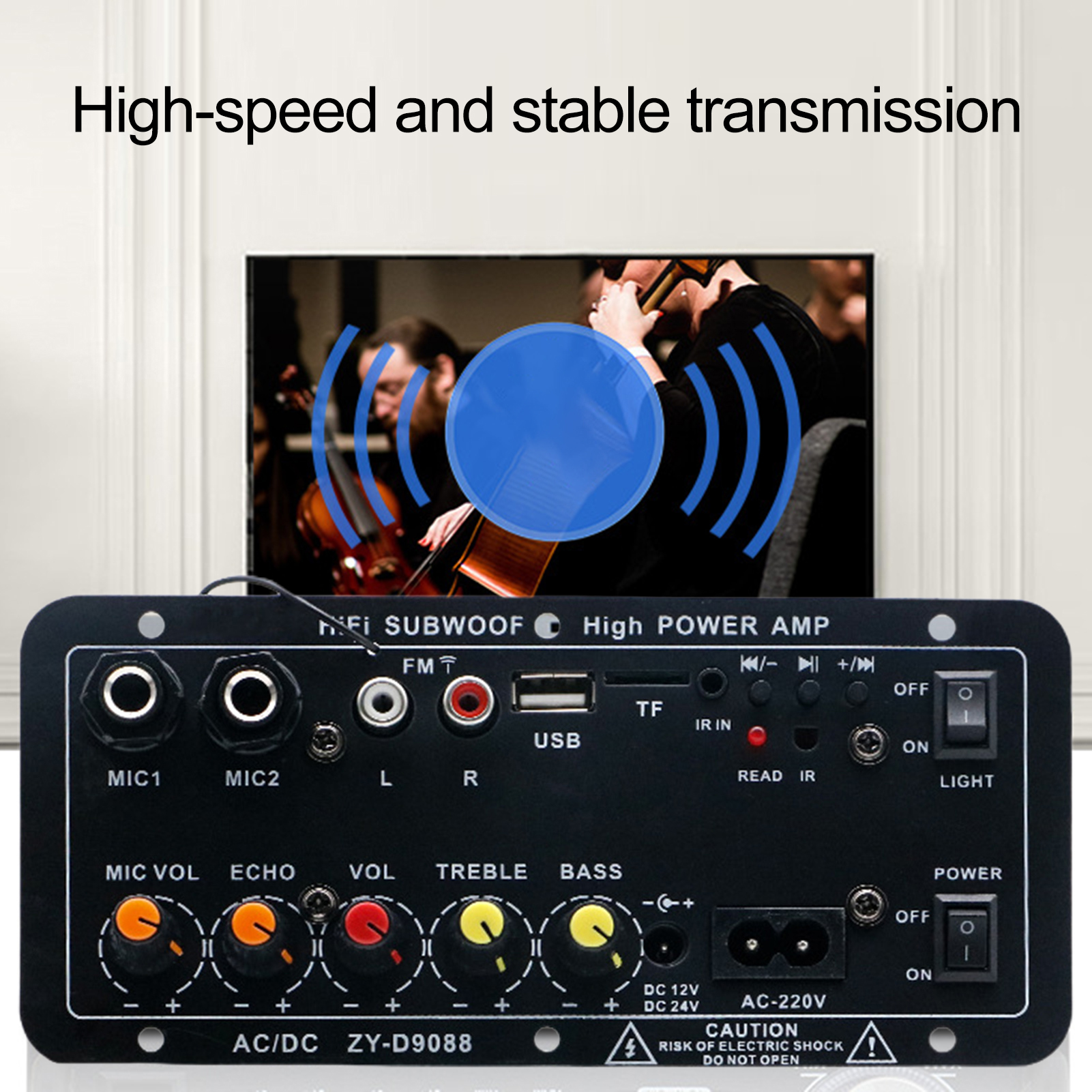 Duixinghas Car Bluetooth-compatible Audio Amplifier Board Loss-less ...