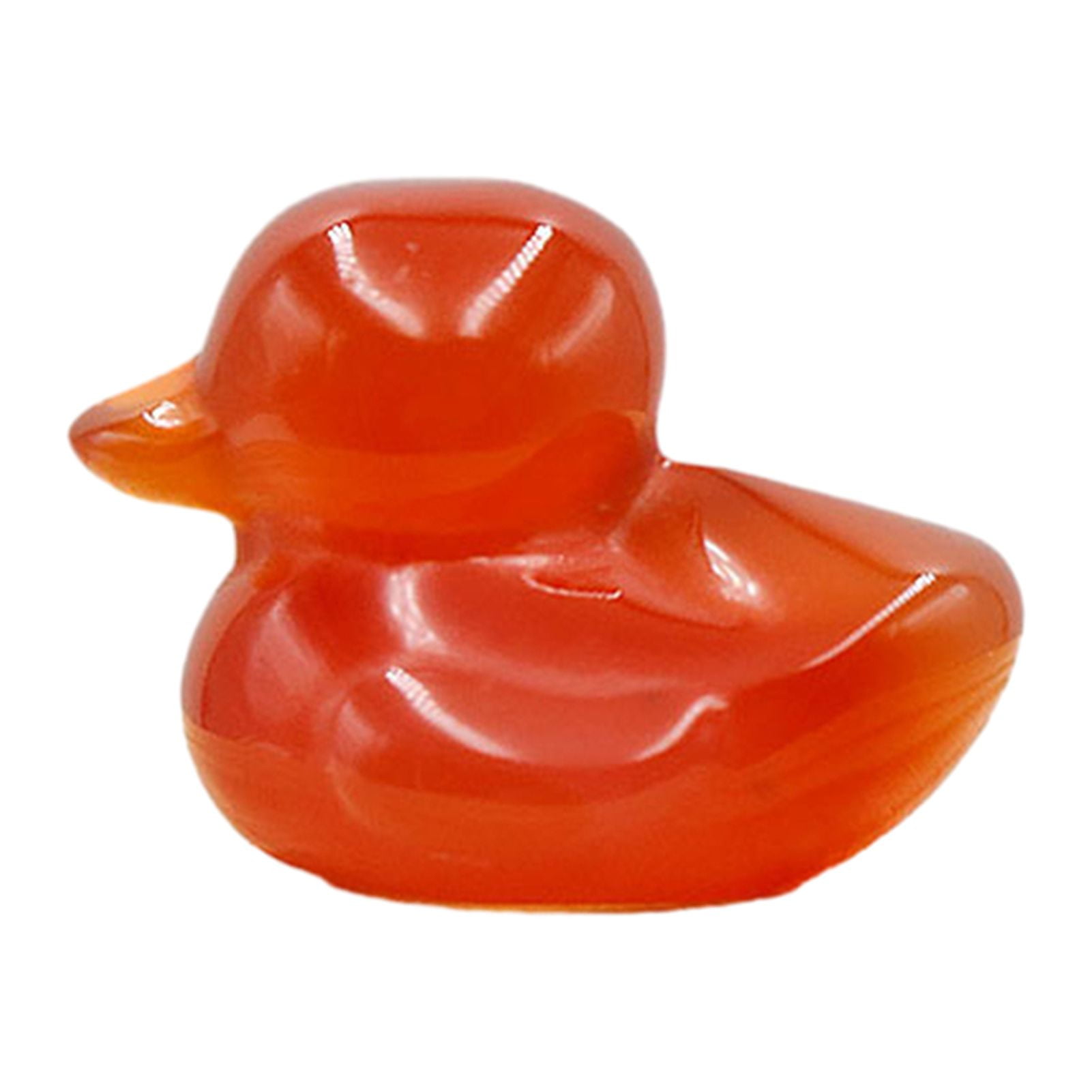 Duixinghas Craftsmanship Ornament Faux Agate Stone Duck Figurines ...