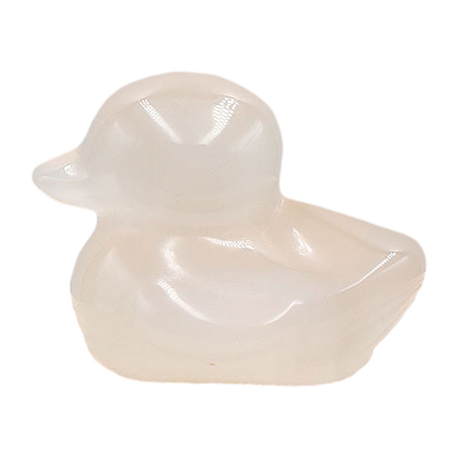 Duixinghas Craftsmanship Ornament Faux Agate Stone Duck Figurines ...