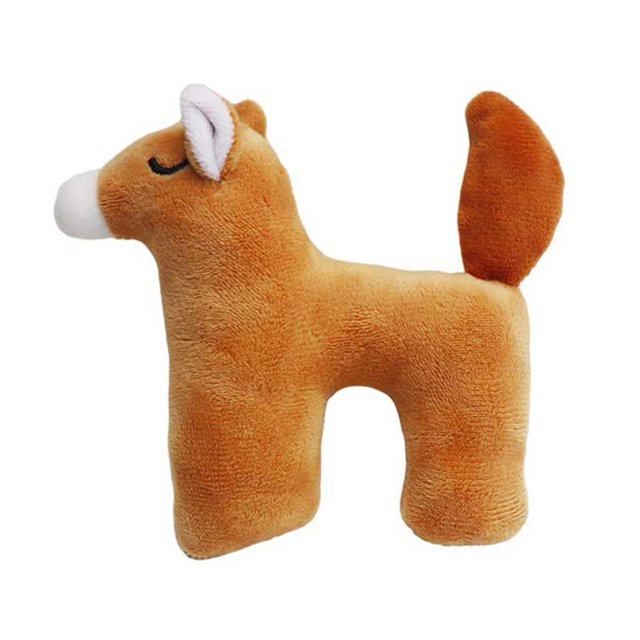 Duixinghas Dog Plush Toy Alphabet Plush Dog Toy with Sound Bite ...